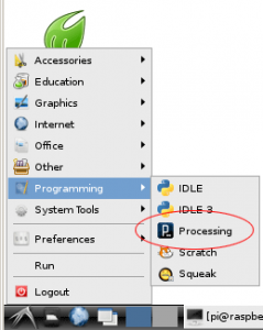 CAGE Web Design | Raspberry PI – adding start menu items - CAGE Web Design